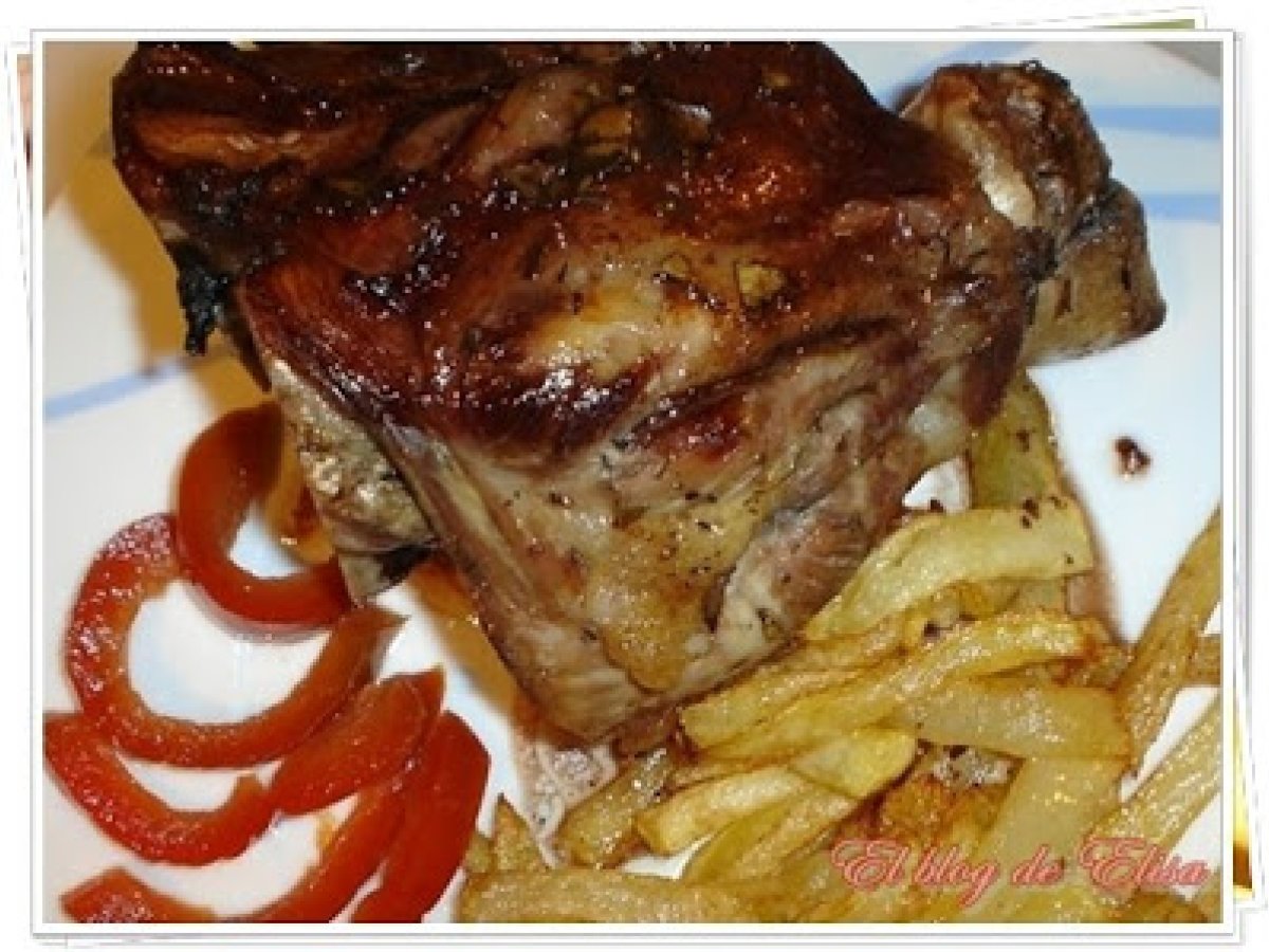 Codillo asado - Receta Petitchef