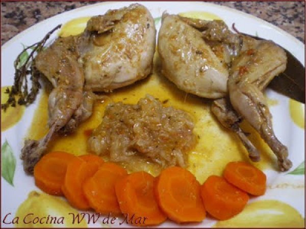 Receta de codornices estofadas fácil y deliciosa