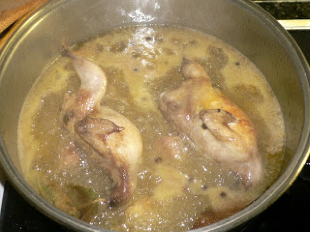 Receta de codorniz en escabeche fácil y deliciosa