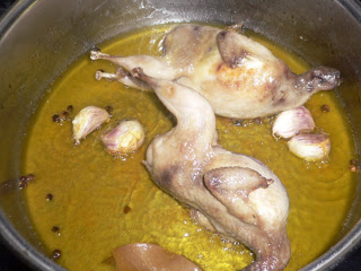 Receta de codorniz en escabeche fácil y deliciosa