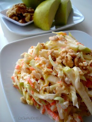 Receta de coleslaw, ensalada de col