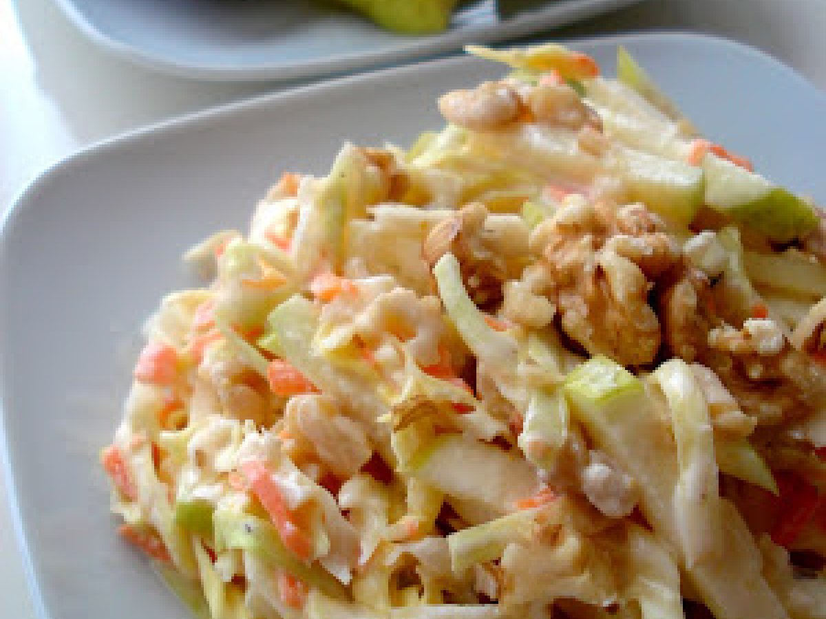 Receta de coleslaw, ensalada de col