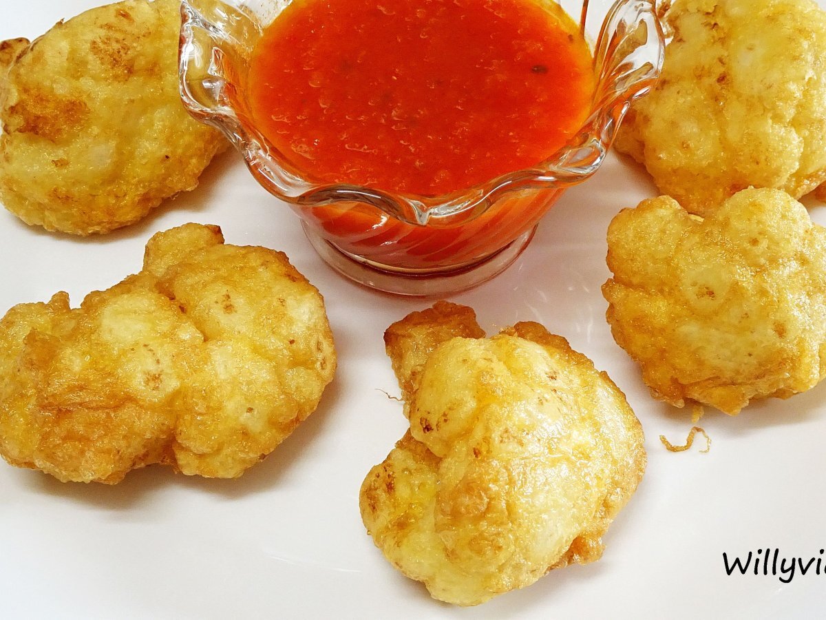 Coliflor rebozada fácil - Receta Petitchef