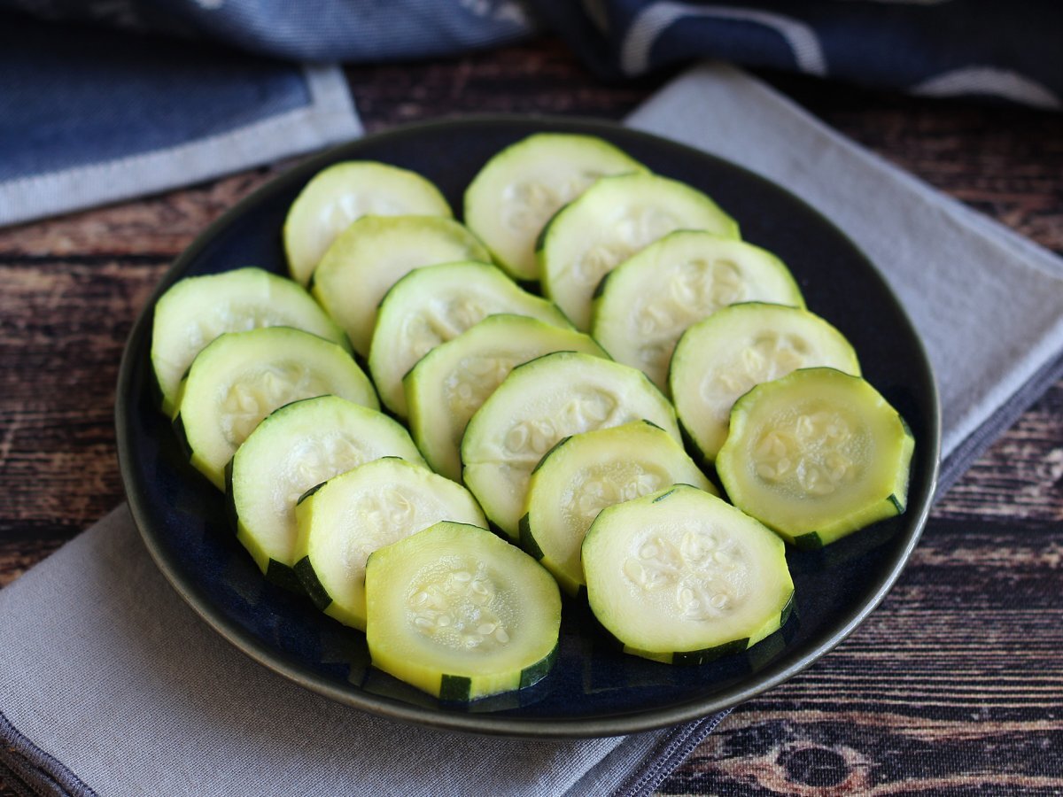 Receta: cómo cocinar calabacines al vapor