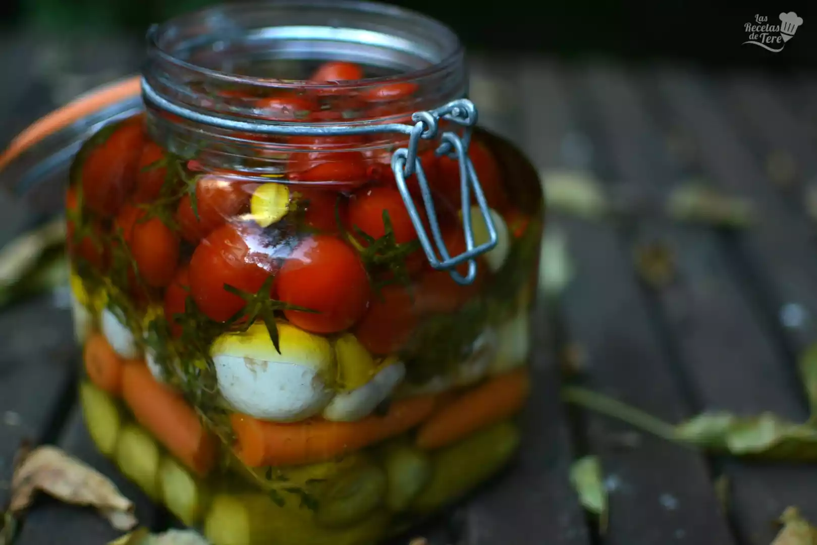 Receta para hacer conserva casera de vegetales