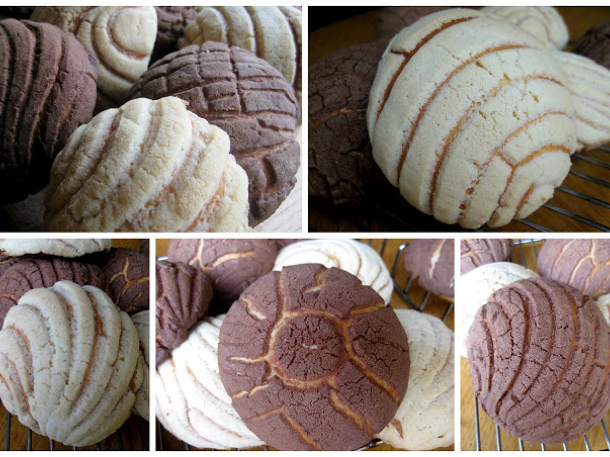 Receta de conchas, pan dulce mexicano