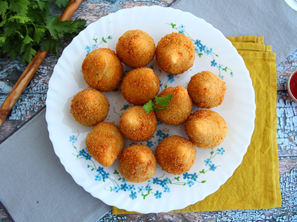 Receta de coxinhas brasileñas rellenas de pollo
