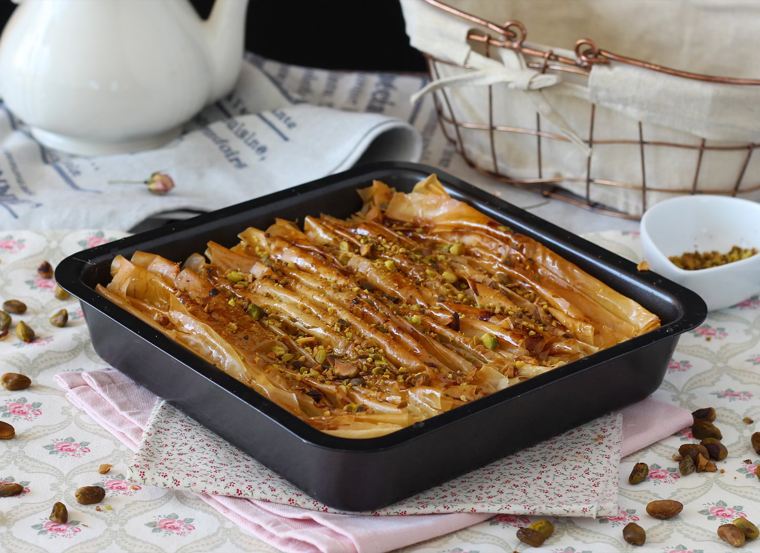 Receta de crinkle cake, el crujiente pastel de filo