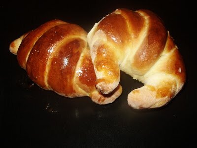 Receta de cuernitos dulces o salados fáciles