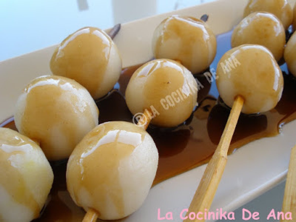 Dango, dulce japonés - Receta Petitchef