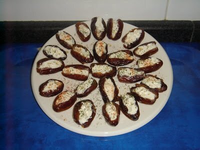 Receta de dátiles con queso fácil y deliciosa