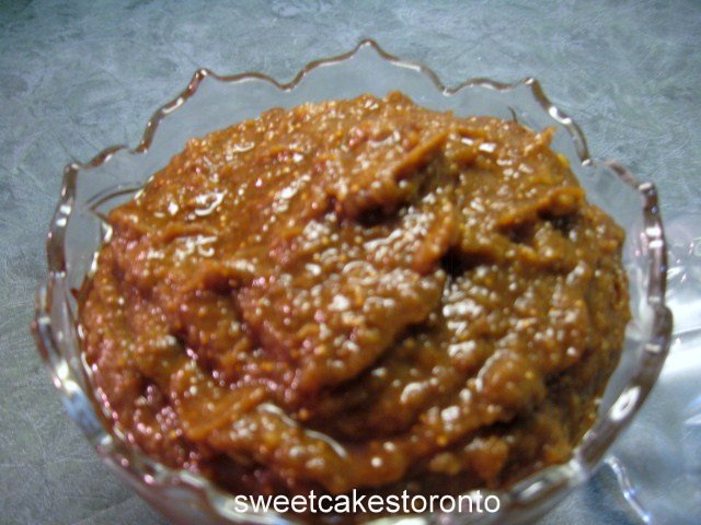Receta de dulce de higos y dátiles