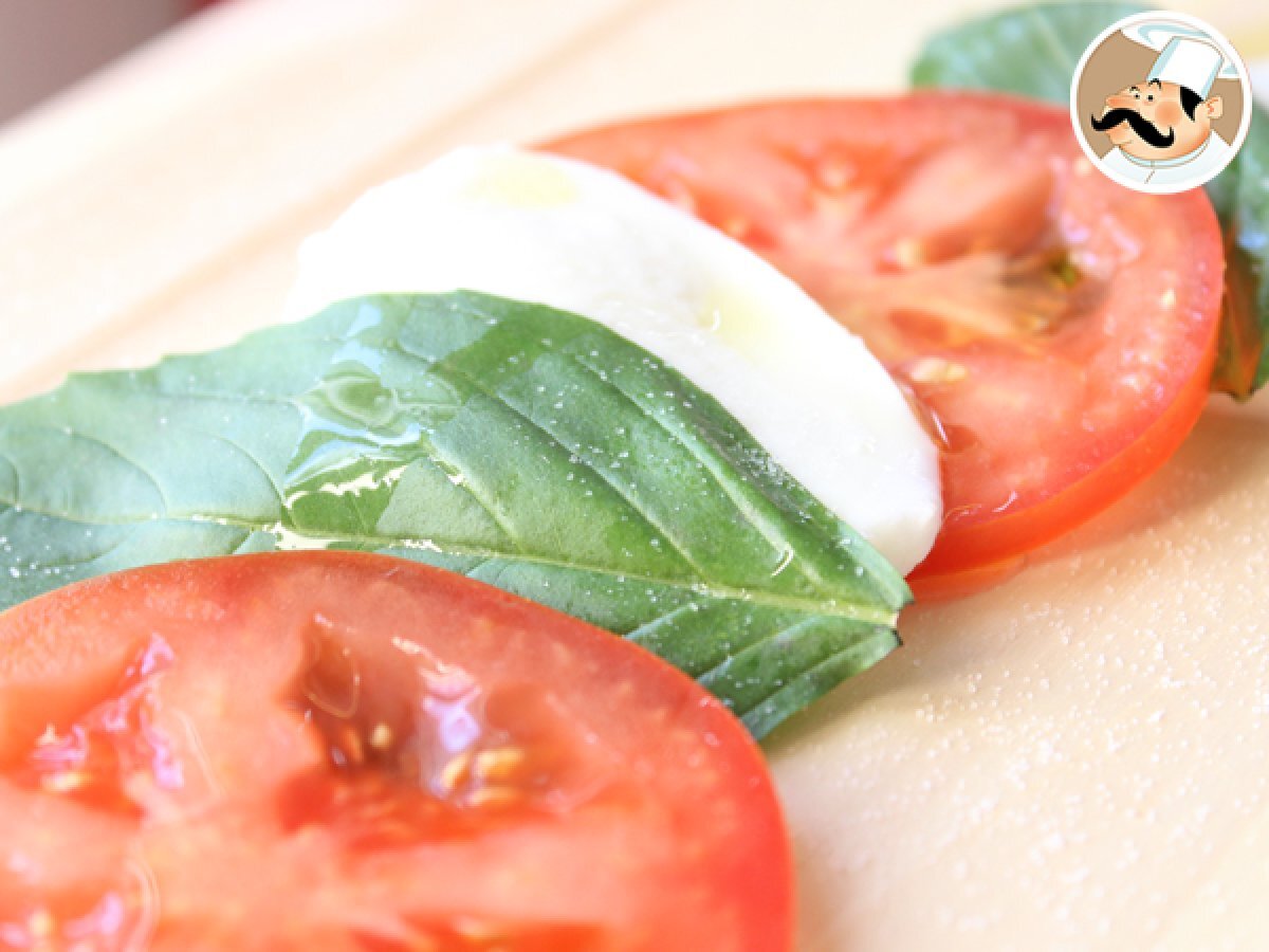 Receta de ensalada caprese fresca italiana fácil