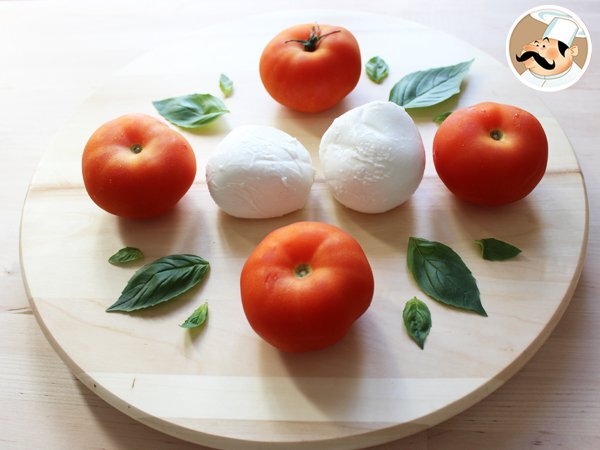 Receta de ensalada caprese fresca italiana fácil
