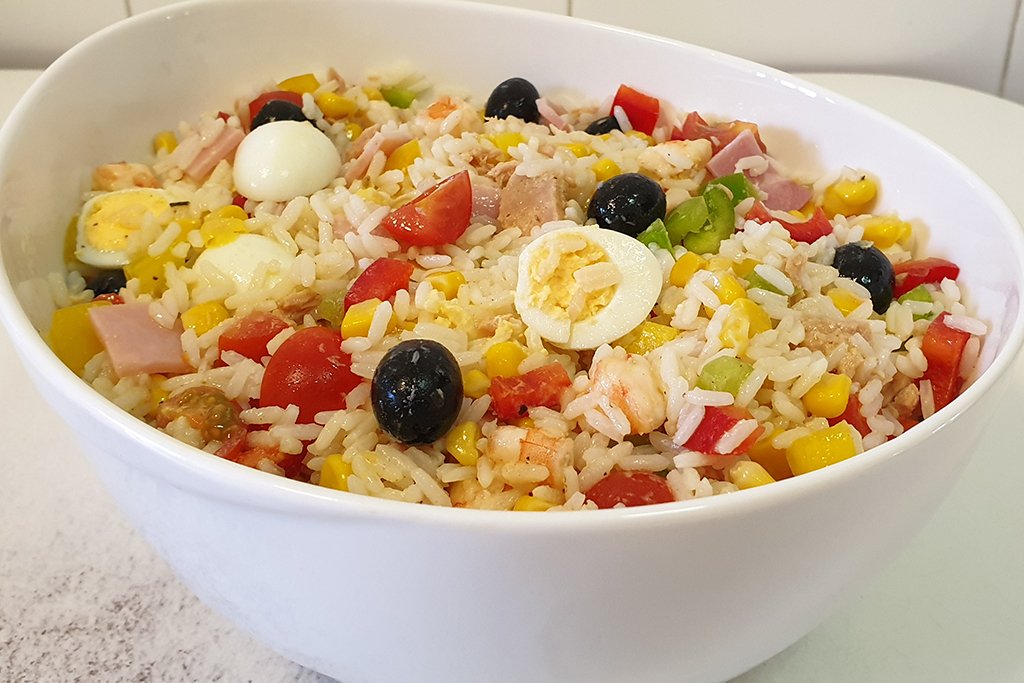 Ensalada de arroz - Receta Petitchef
