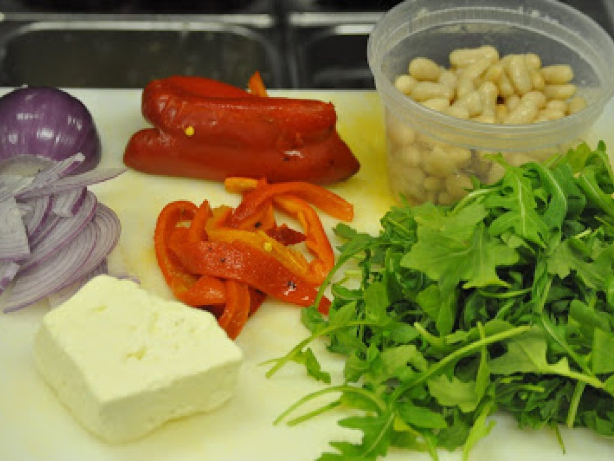 Ensalada de arugula... - Receta Petitchef