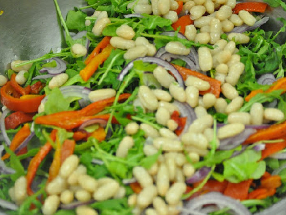 Ensalada de arugula... - Receta Petitchef