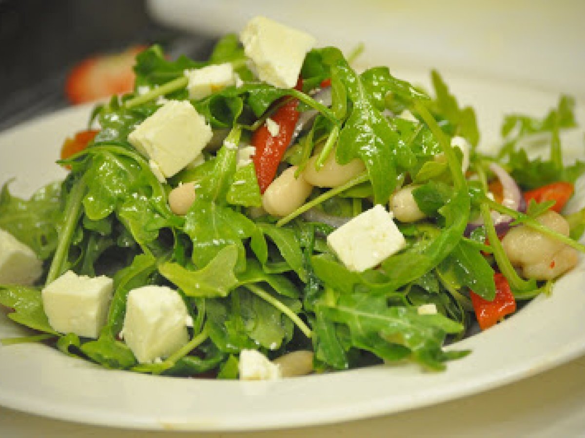 Ensalada de arugula... - Receta Petitchef
