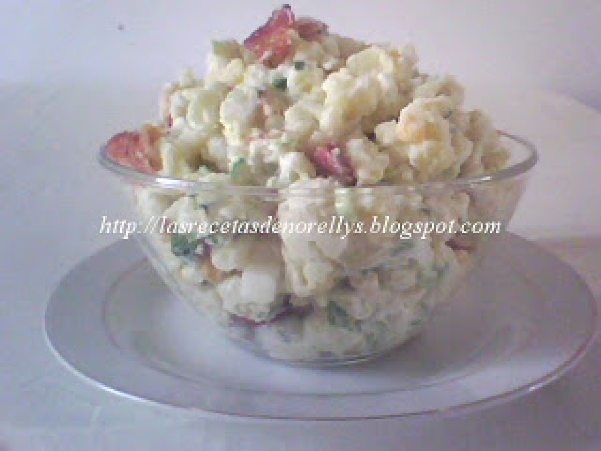 Receta de ensalada de coliflor