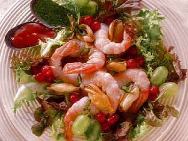 Ensalada de mariscos - receta de latinoamérica