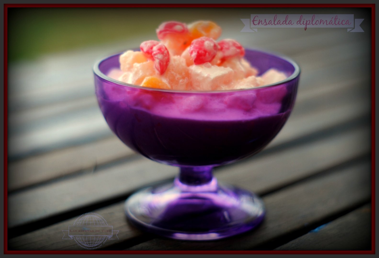 Ensalada diplomática receta fácil y saludable