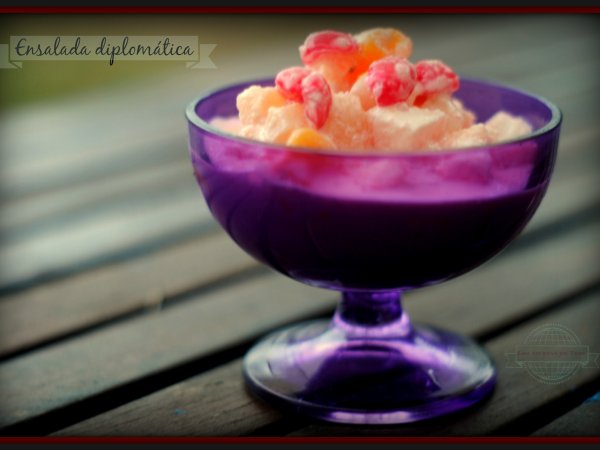Ensalada diplomática receta fácil y saludable