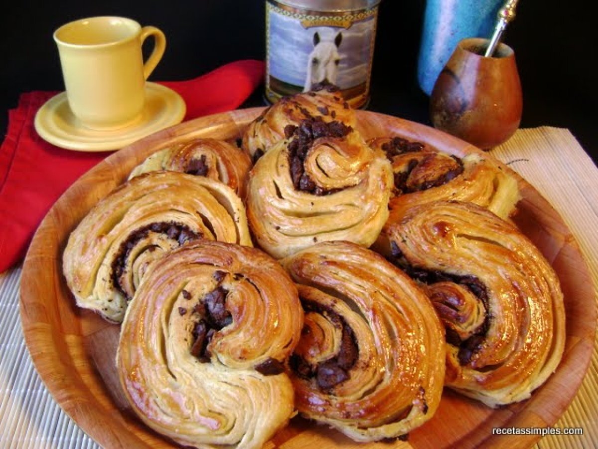 Receta de facturas de hojaldre rápido