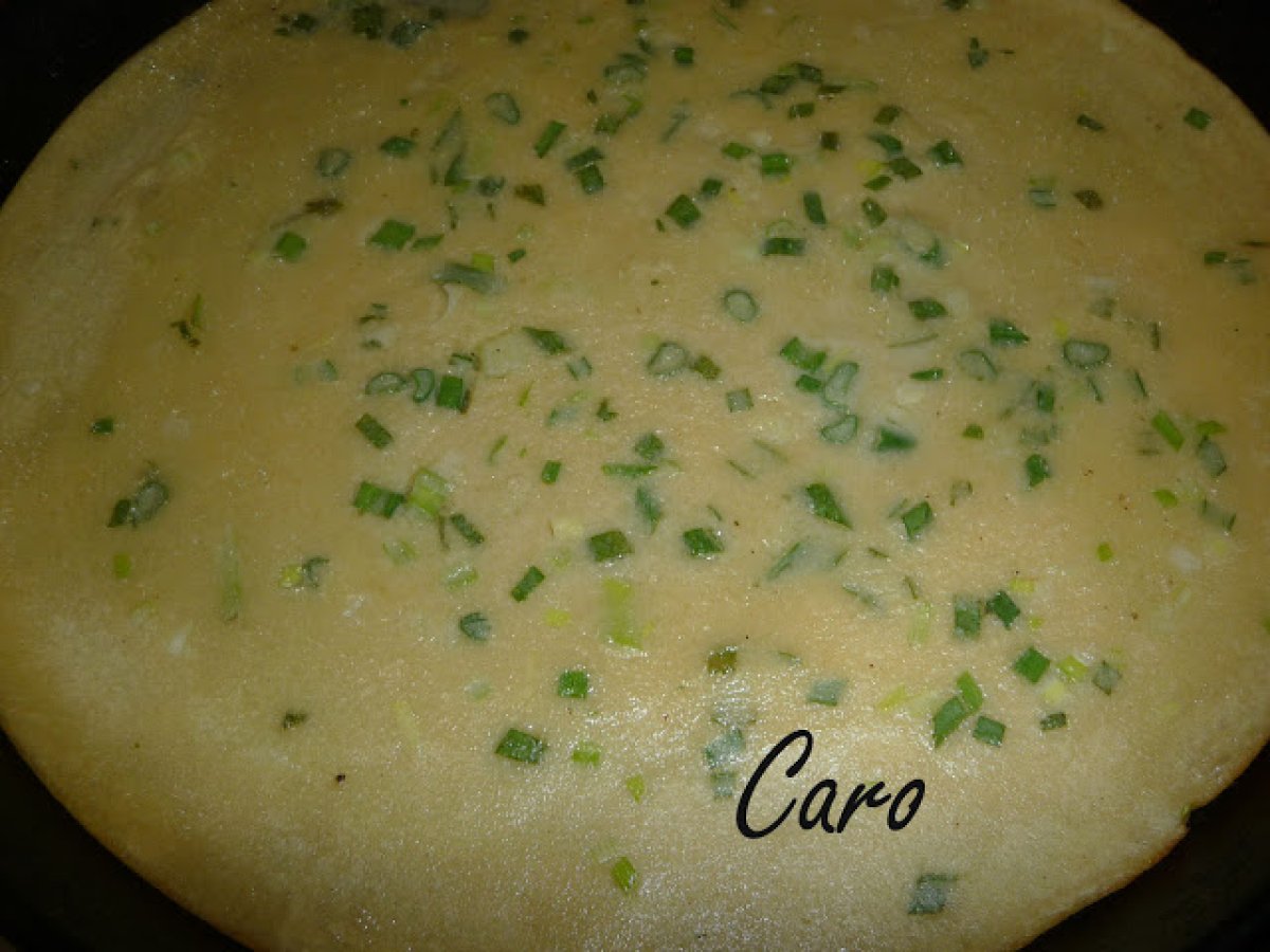 Receta de fainá rellena