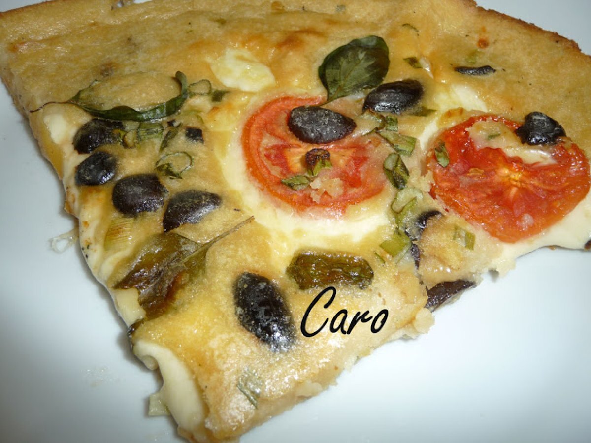 Receta de fainá rellena