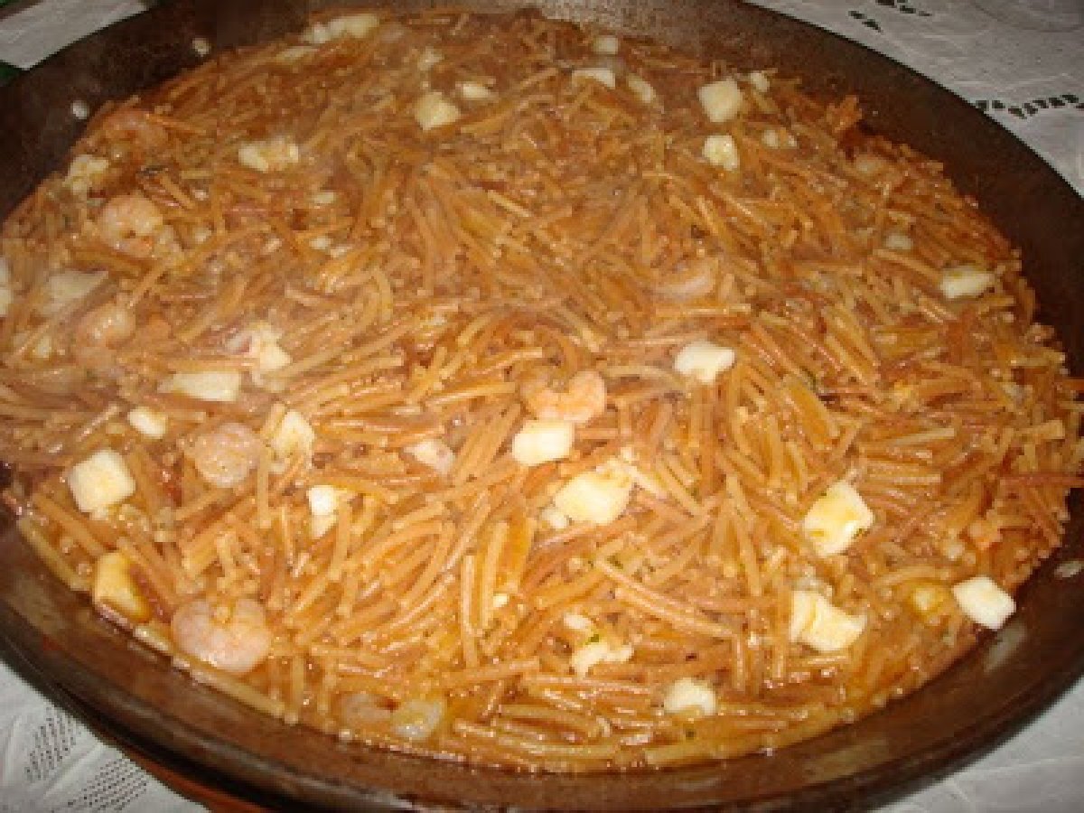 Fideus rossos - Receta Petitchef