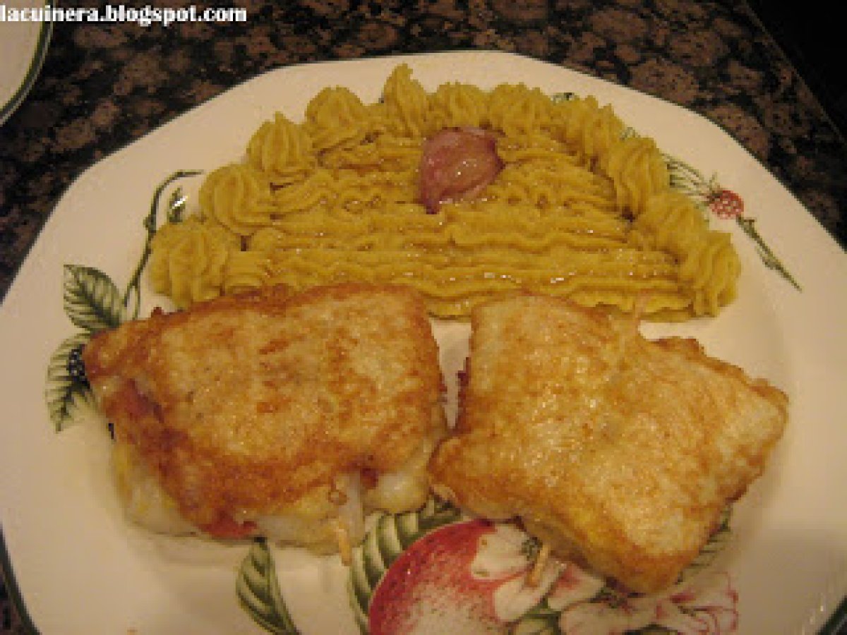 Filete de lenguado relleno de jamón receta fácil y saludable