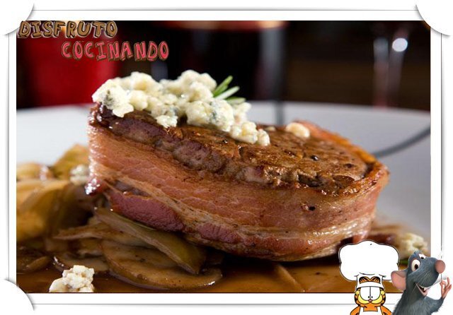 Receta de filete miñón con salsa de brandy y mostaza