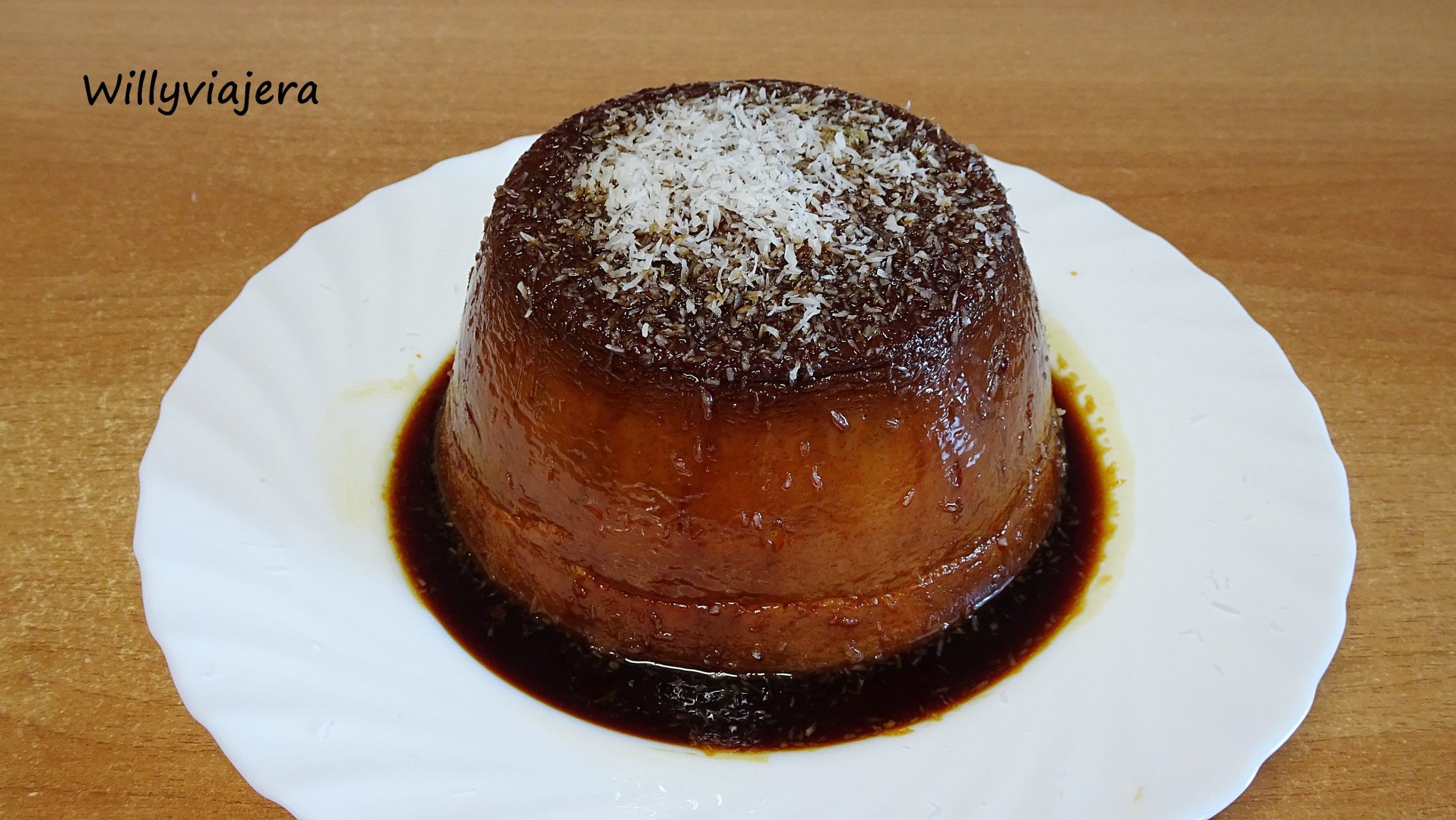 Receta de flan de coco y leche condensada