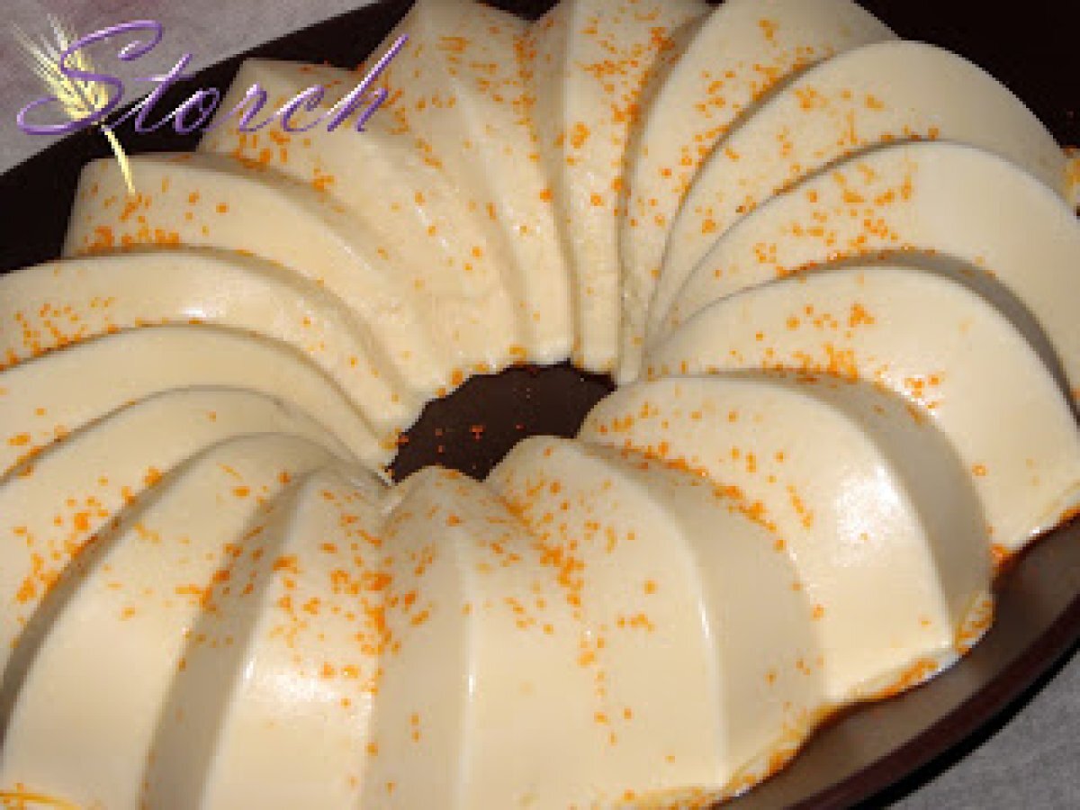 Receta de flan de mango