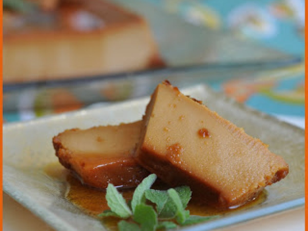 Flan de manjar (dulce de leche) - Receta Petitchef