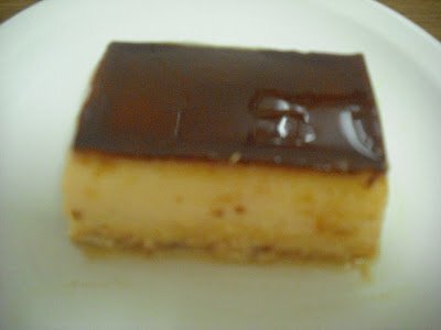 Flan de piña