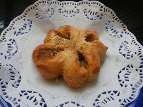 Receta de flores de pan