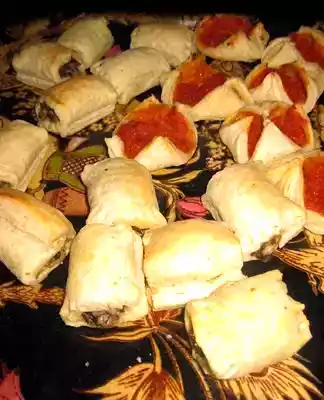 Receta de frivolidades de sobrasada vegetariana