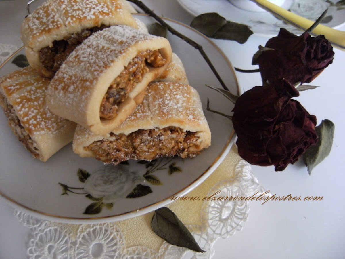 Receta de galletas rellenas de higos