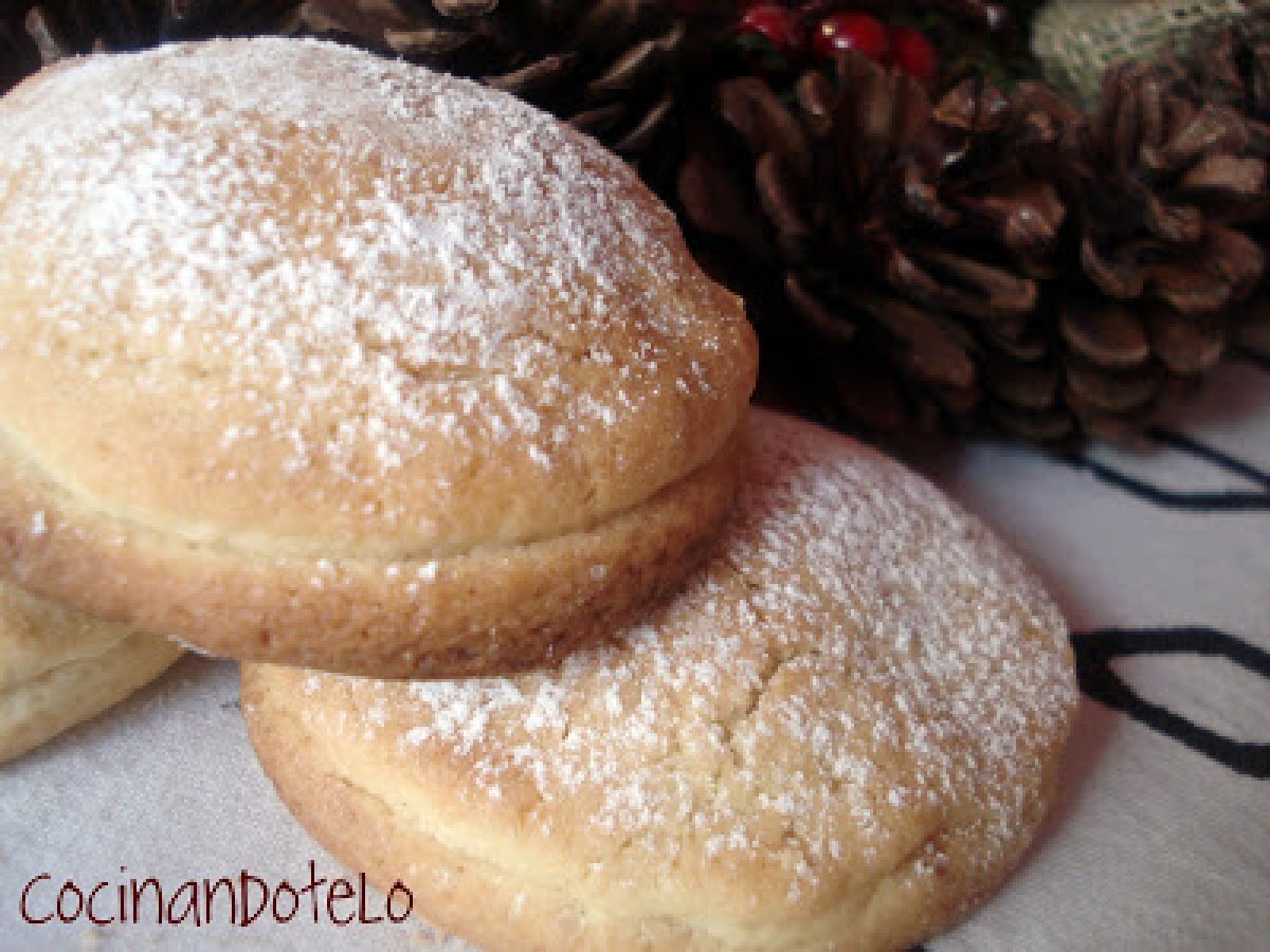 galletielles (galletas rellenas de nuez) - Receta Petitchef