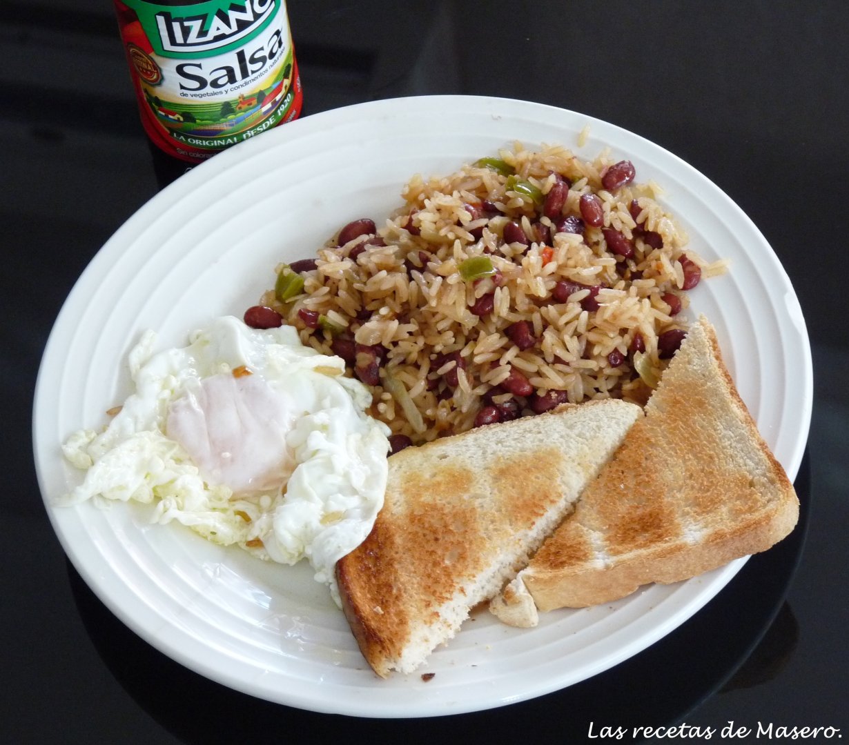 Gallo pinto costarricense. - Receta Petitchef