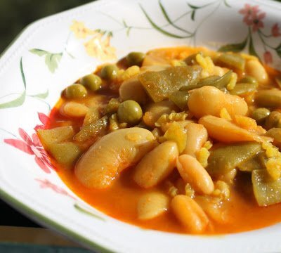 Receta de guiso de garrofón