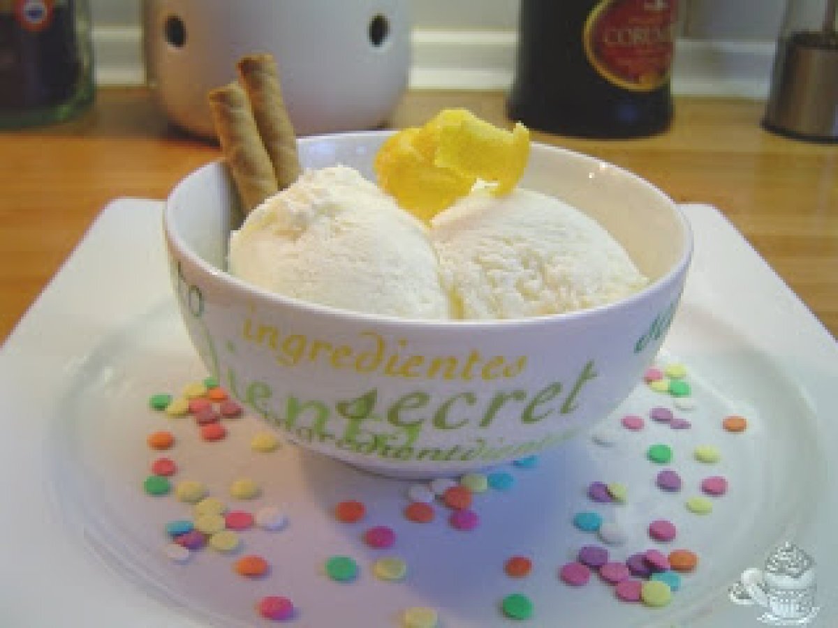 Receta de helado de ricotta y limoncello fácil y delicioso