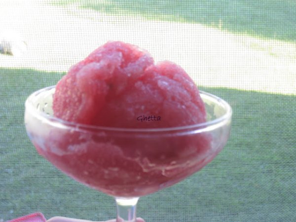 Helado fresco de sandia - Receta Petitchef