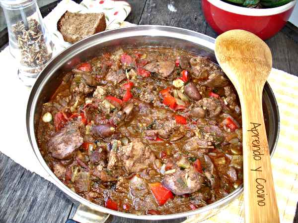 Higadillos a la criolla receta fácil y deliciosa