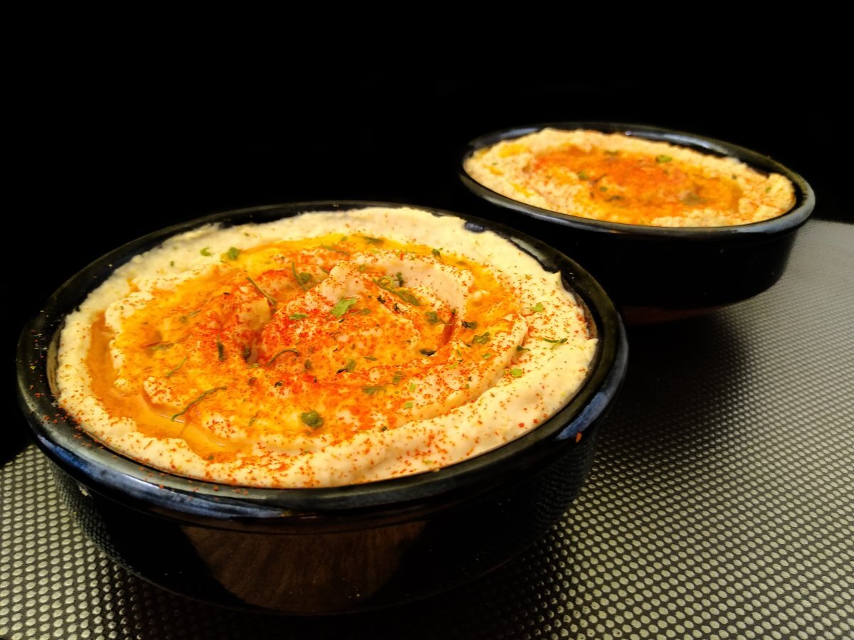 Receta de hummus: crema árabe de garbanzos y tahini