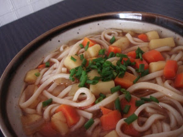 Receta de kare udon