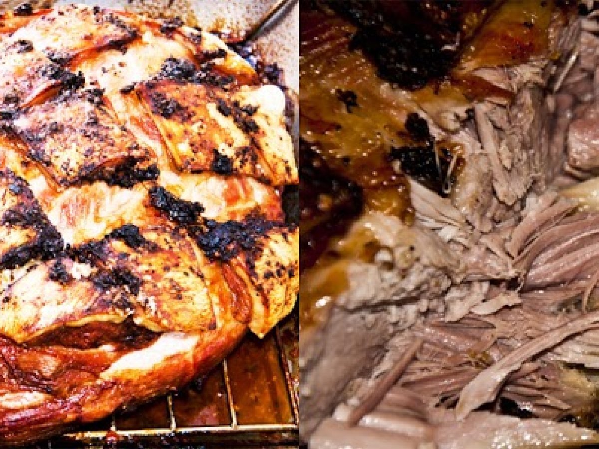 Receta de lacón asado al horno