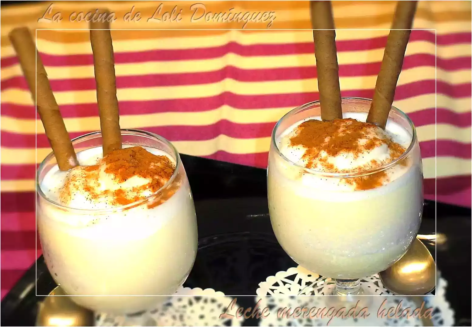 Receta de leche merengada helada fácil y deliciosa