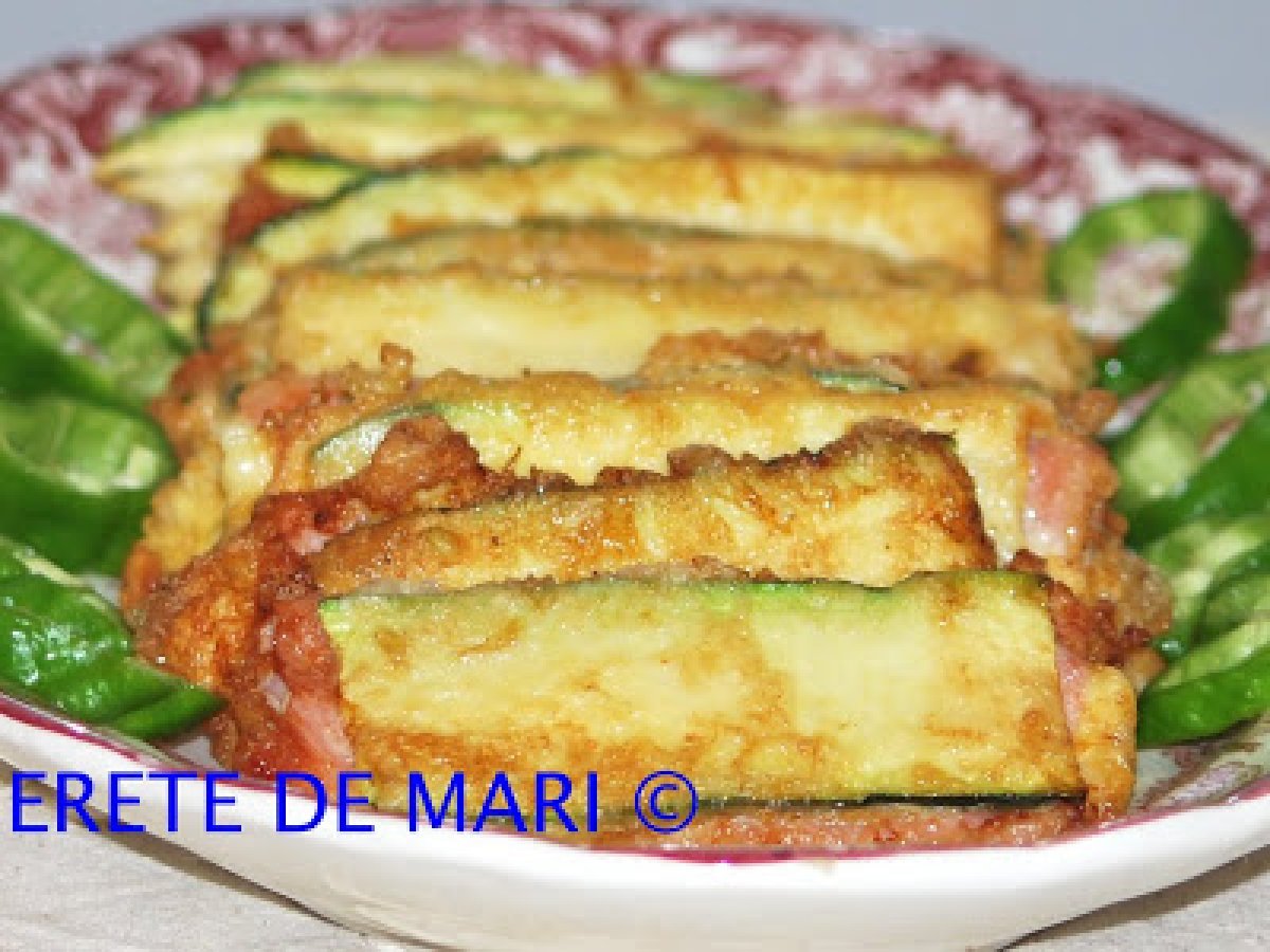 Receta de libritos de calabacín